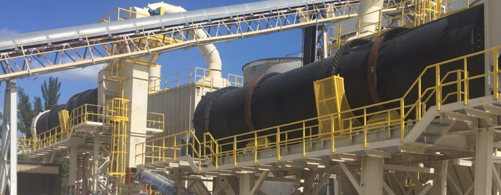 8.5' Diameter Rotary Dryer & Cooler - Tarmac International Inc.Tarmac ...